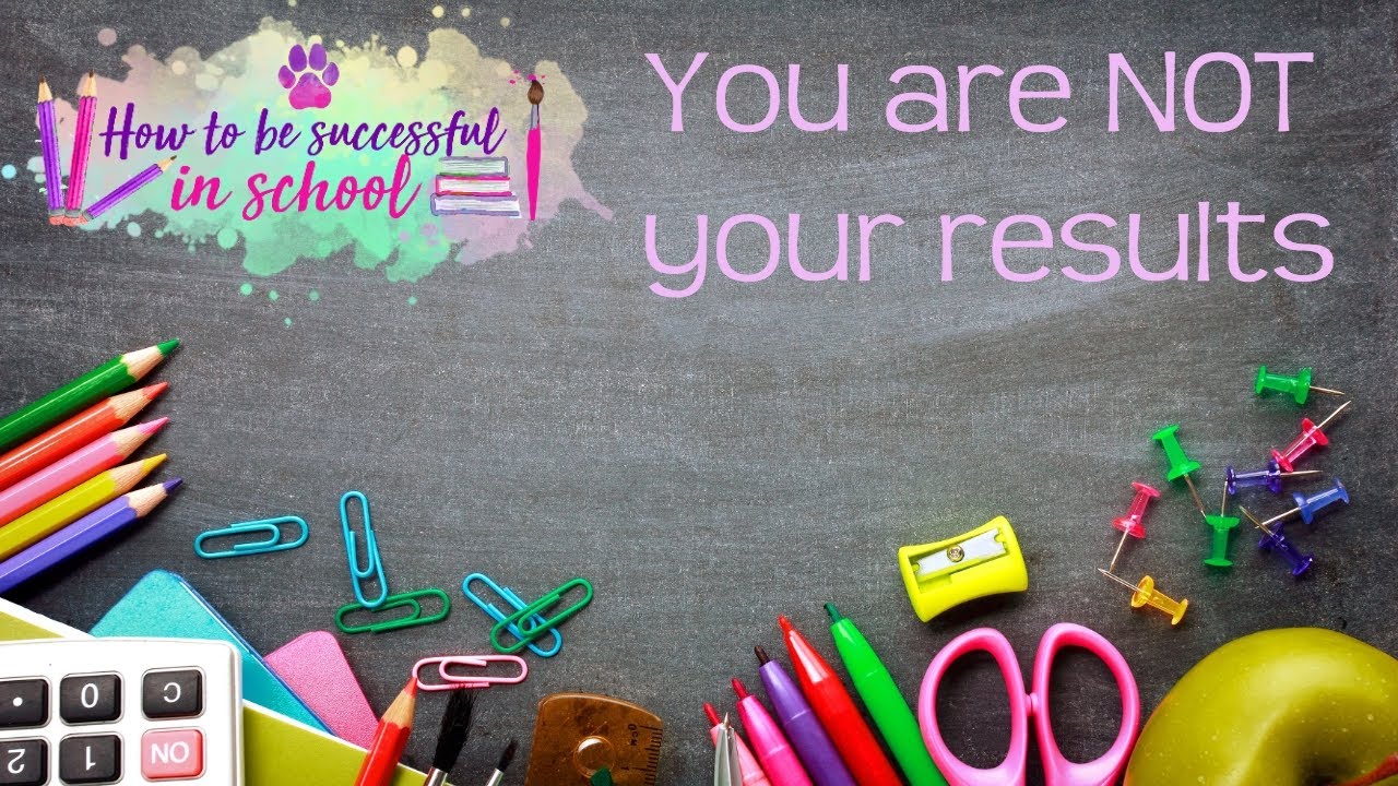 You are not defined by your exam results, don't feel disappointed - YouTube