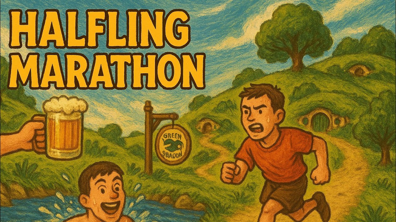 Hobbiton Halfling Marathon! A bucket list race 🏃🏻 - YouTube