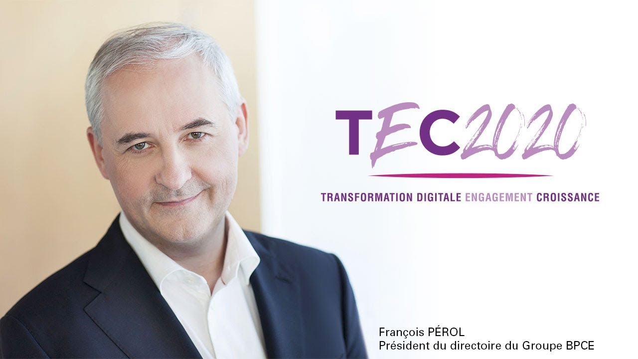 Interview Francois Perol Bpce - Plan strategique 2018-2020 - YouTube