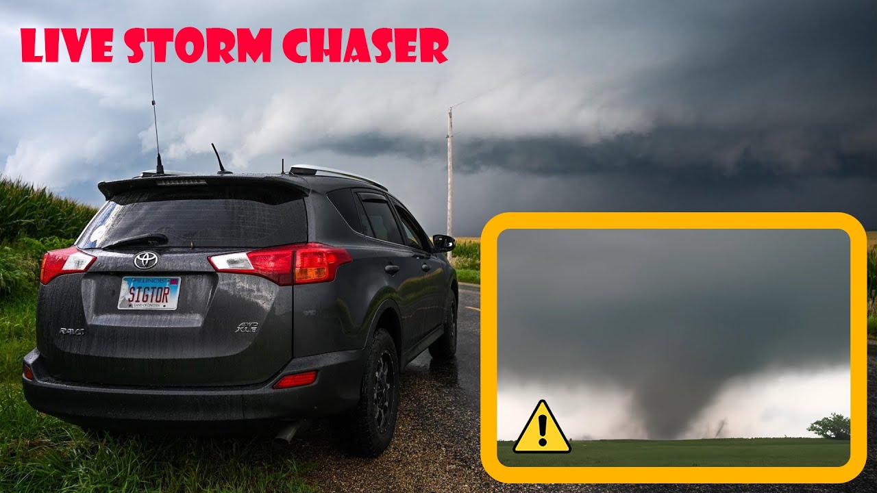 🔴LIVE Storm Chaser | OKLAHOMA TORNADOES LIVE | STORM CHASER NICK GORMAN ...