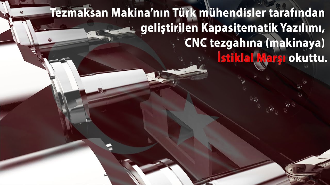 SW BA322 5 Eksen Çift Paletli CNC Yatay İşleme Merkezi - İSTİKLAL MARŞI ...