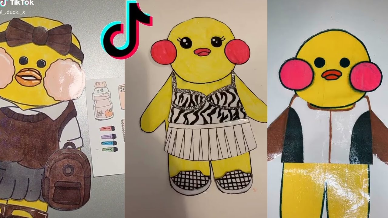 Paper Duck - Animals TikTok Compilation #1 - YouTube