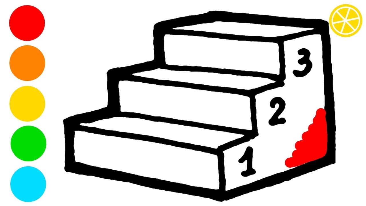 How to Draw a Ladder Easy Draws for kids - YouTube