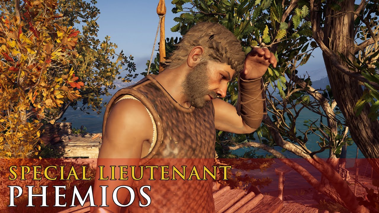 Assassin's Creed Odyssey - Recruiting Phemios (Unique Common Lieutenant ...