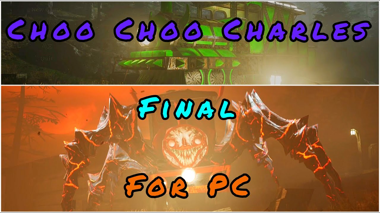 Choo Choo Charles for PC / scary train / horror game / full walkthrough ...