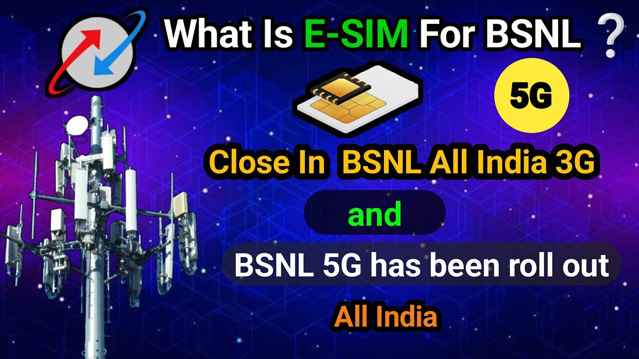 BSNL BIGGEST UPDATE | HOW TO USE AND ACTIVATE E-SIM | BSNL 4G,5G NEW AND IMPORTANT UPDATE | # ...