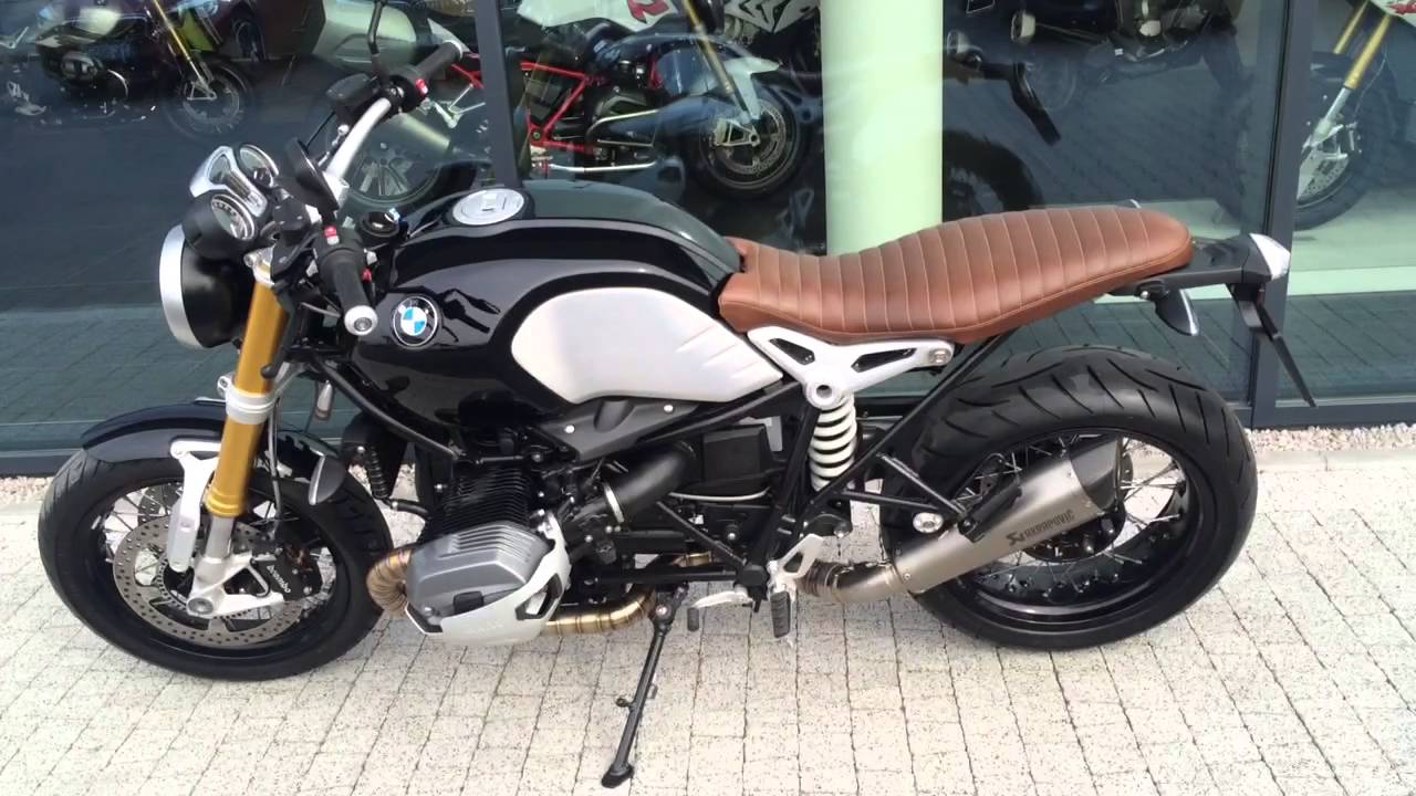 RnineT Sound custom Headers and akrapovic - YouTube