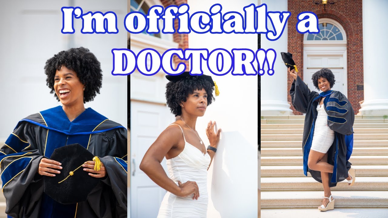 Graduate School is Finally Over! Come With Me To Get My PhD in ...