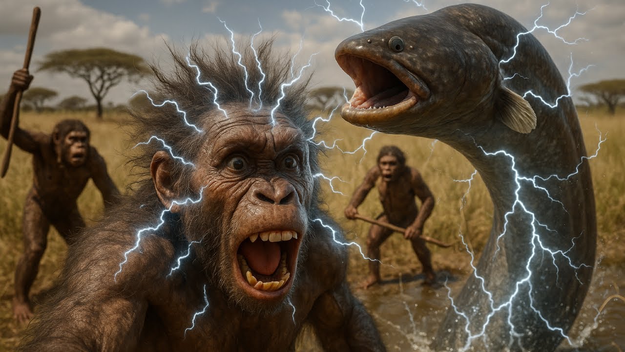 Life Million Years Ago | Prehistoric Humans Fighting for Survival - YouTube