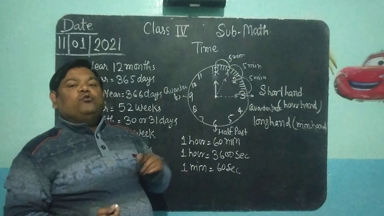 Class 4 Maths Time YouTube Class 4 Maths Time YouTube