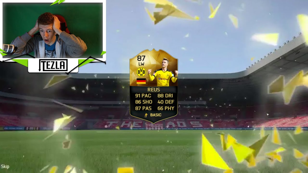 FIFA 16: IN FORM MARCO REUS PACK OPENING!!! - YouTube