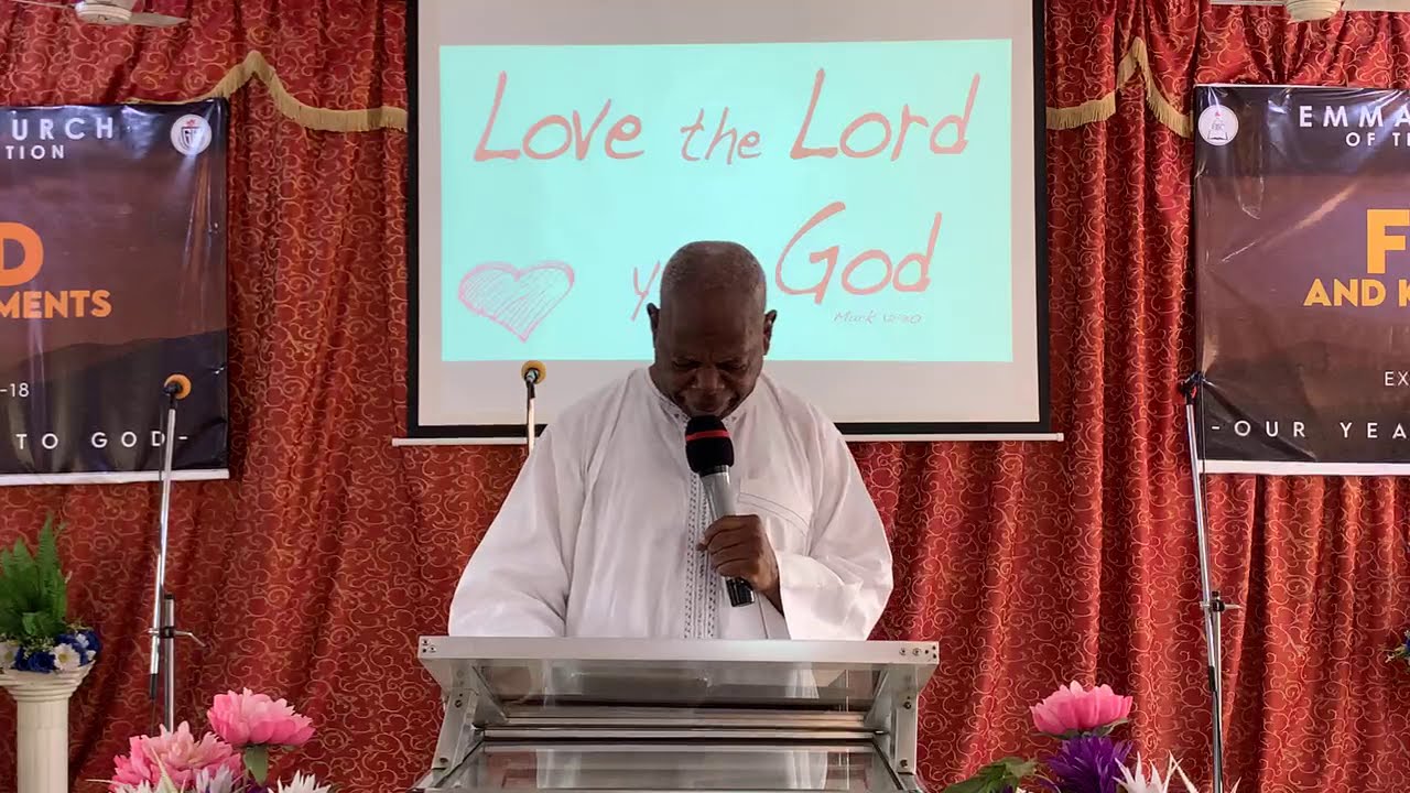 "LOVE THE LORD YOUR GOD" By Dr Edward Mahama - YouTube