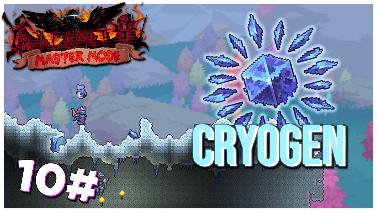 FINALMENTE UM BOSS DE GELO, CRYOGEN! Terraria Calamity ep: 10 - YouTube