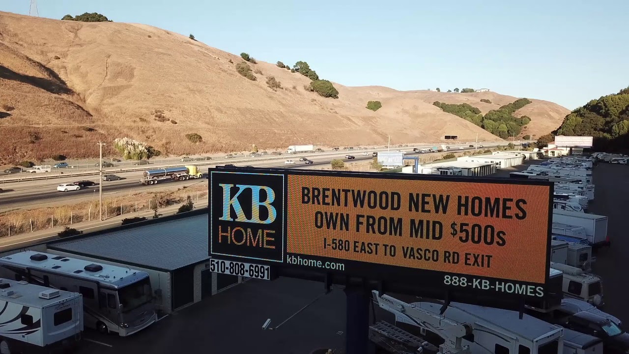 580 E, Castro Valley Billboard (Best New Sign in the Bay Area) - YouTube