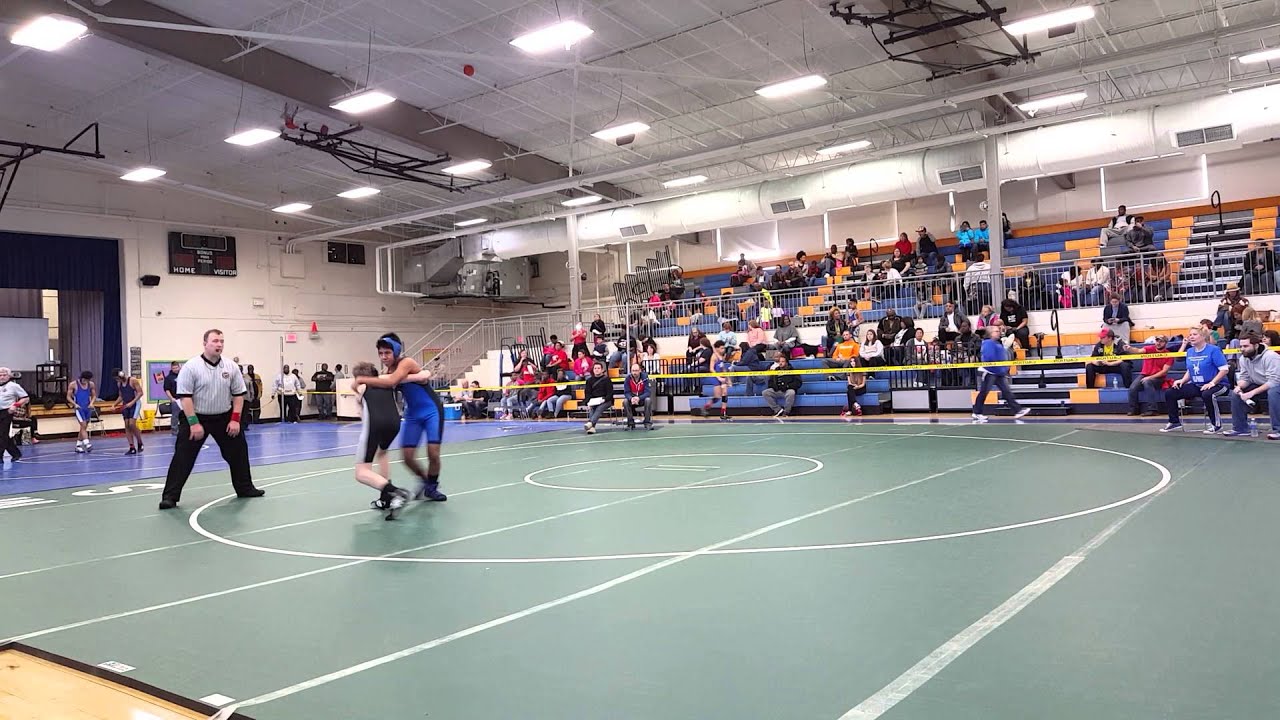 130 lbs Jordan Preuett vs Apollo (Division Tournament) - YouTube