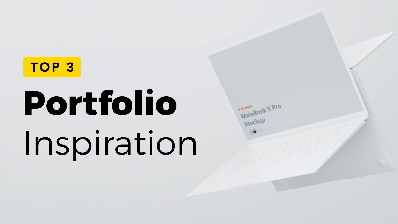 Top 3 Design Portfolios for Inspiration - April 2021 - YouTube