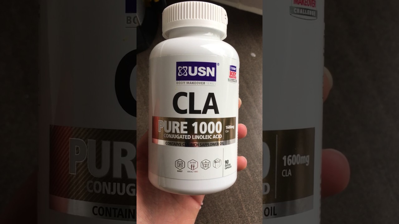 USN CLA Pure 1000, 1600mg of CLA, Great for Cutting. - YouTube