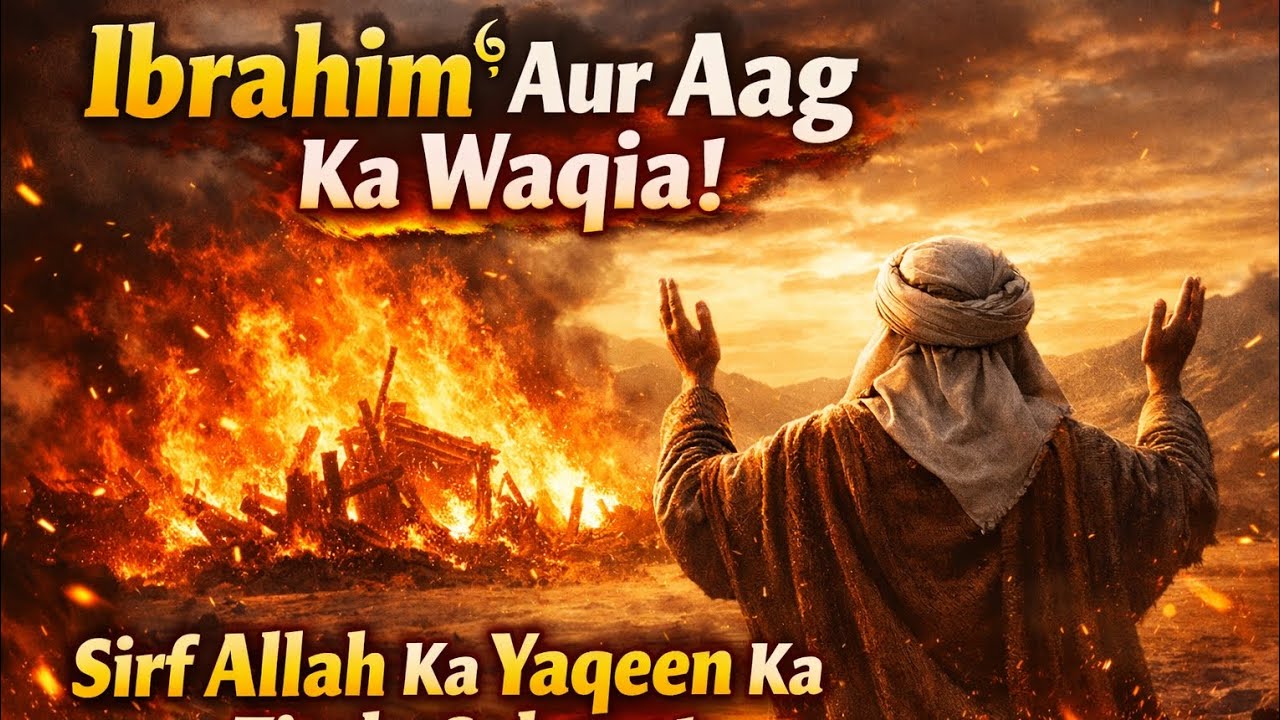 Hazrat Ibrahim, Islamic Miracle, Quran Story, Aag Ka Waqia. - YouTube