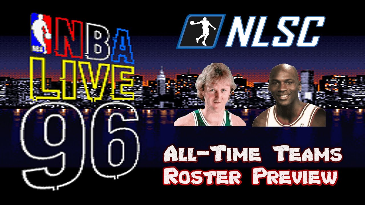 NBA Live 96 PC All-Time Teams Roster - Work-in-Progress Preview ...