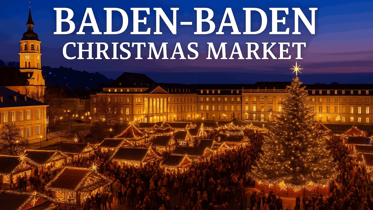 Baden Baden Christmas Market In Germany History Winter Magic 7041