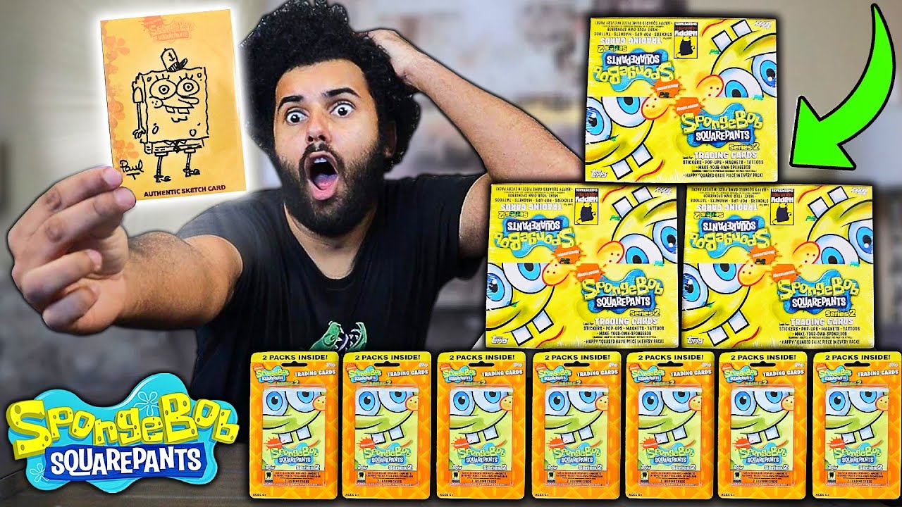 Spongebob Squarepants Pokemon Cards