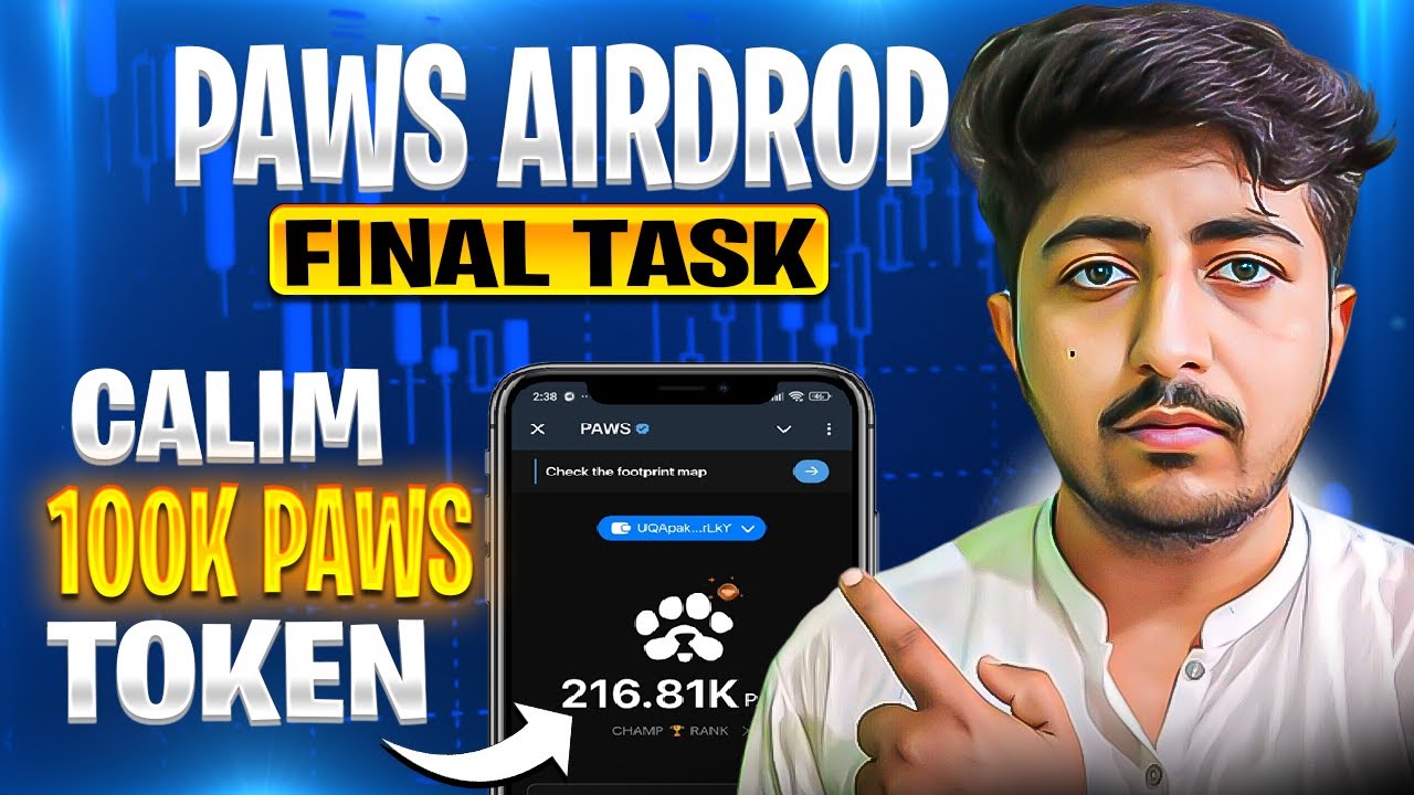 Paws Airdrop🐾 Vote Task Complete | Free Paws 100,000 Tokens | Paws ...