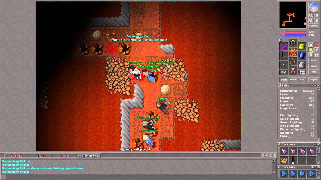 Tibia [7.3] Dwarf Hell Quest (Circle Room Quest) - YouTube