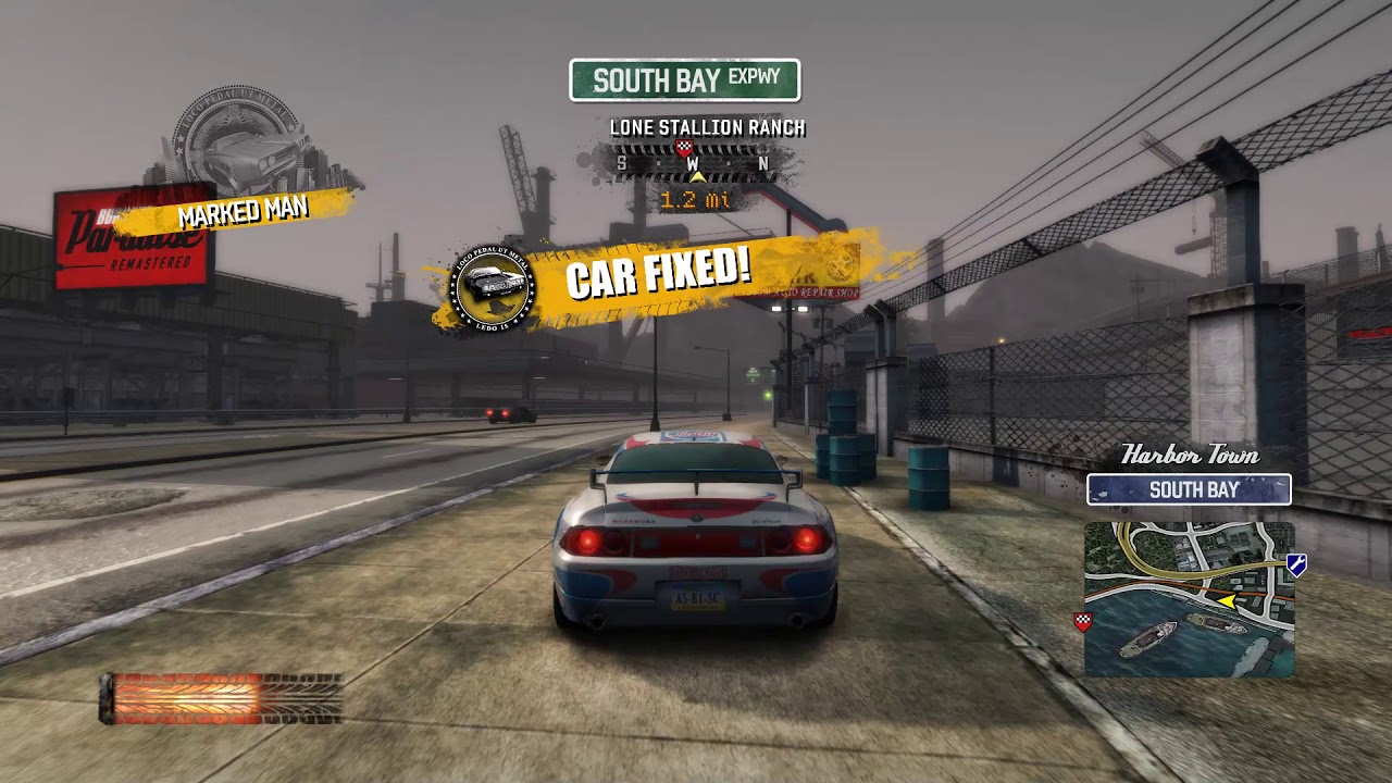 Burnout Paradise Remastered PC Marked Man - Nakamura Racing SI-7 - YouTube