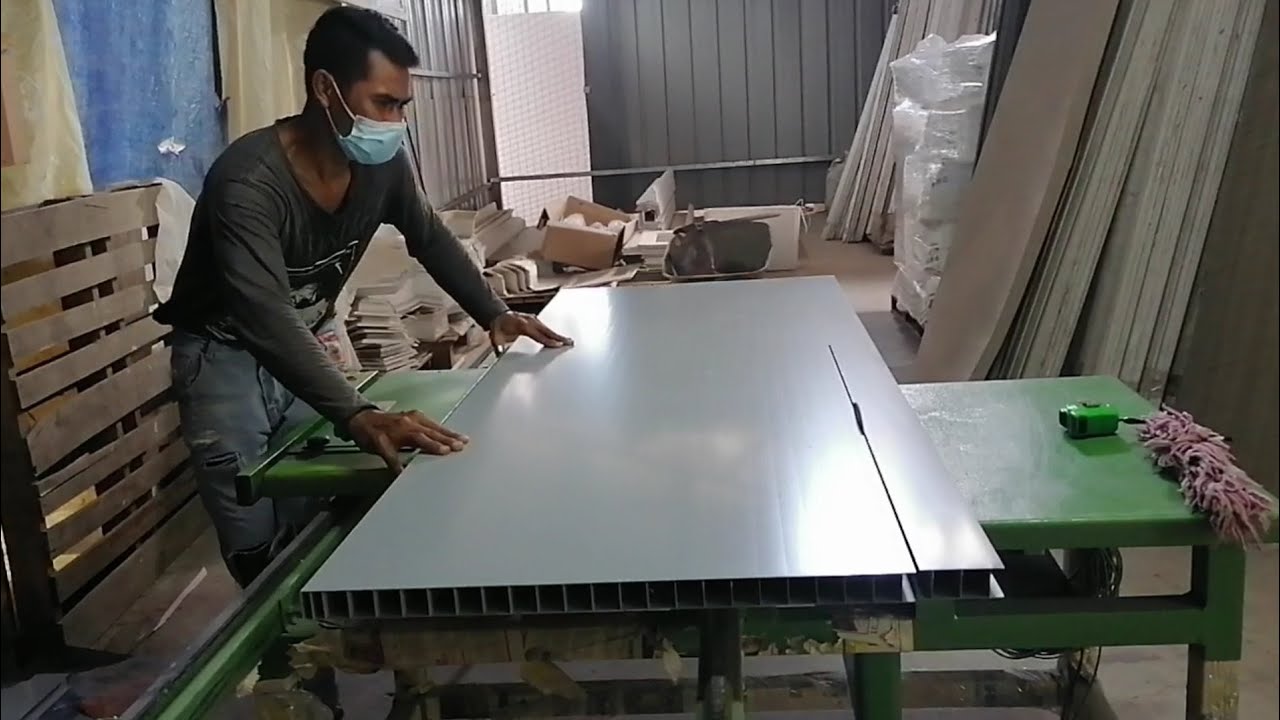 How to make pvc door in toilet and bathroom - YouTube