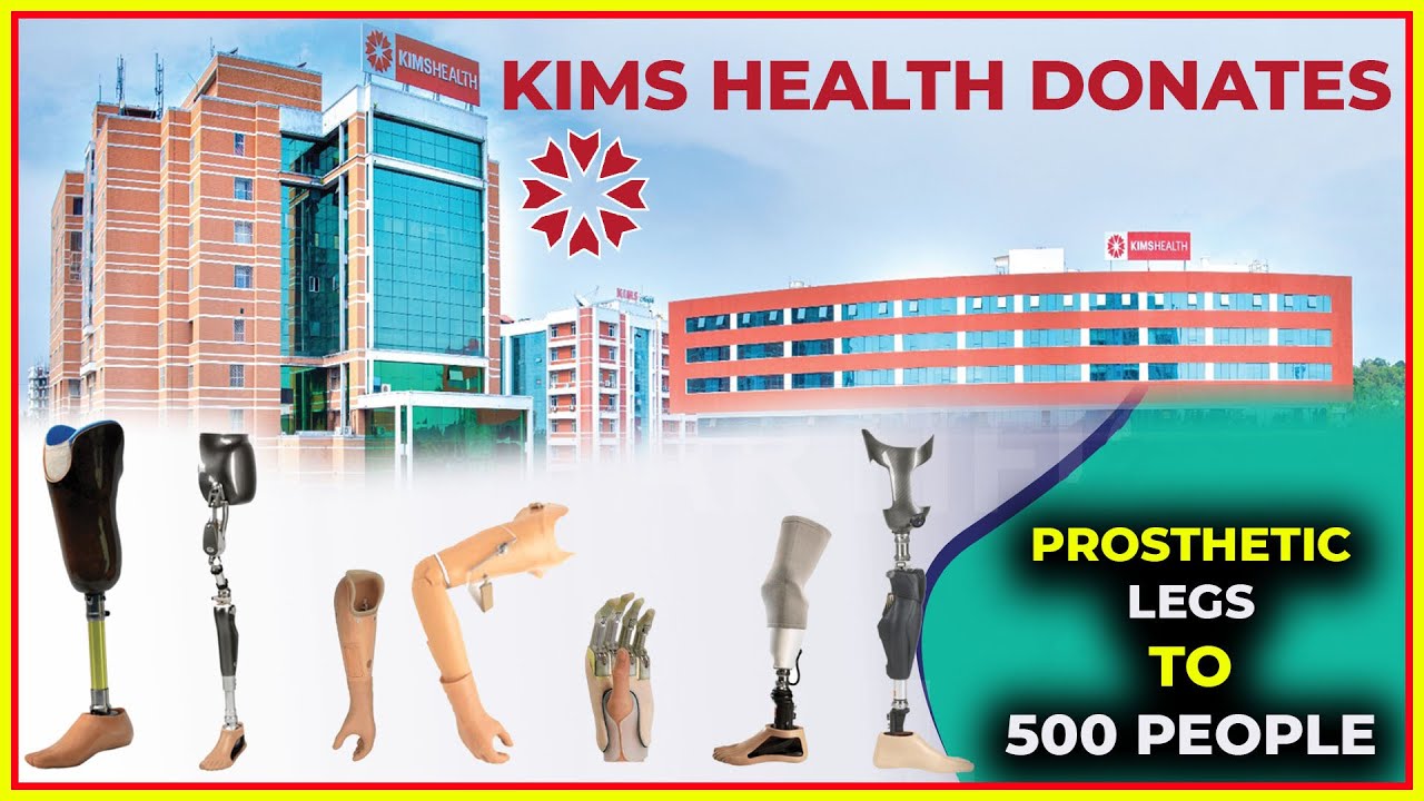 KIMSHEALTH Donate prosthetic leg to 500 people || Hybiz - YouTube