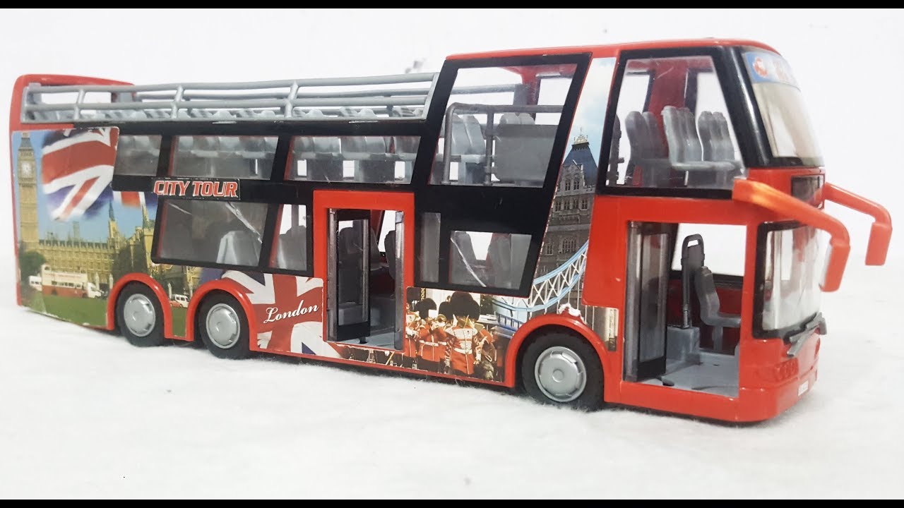 The Open Top London Tour Bus | Gecko's Real Vehicles | Double Decker ...