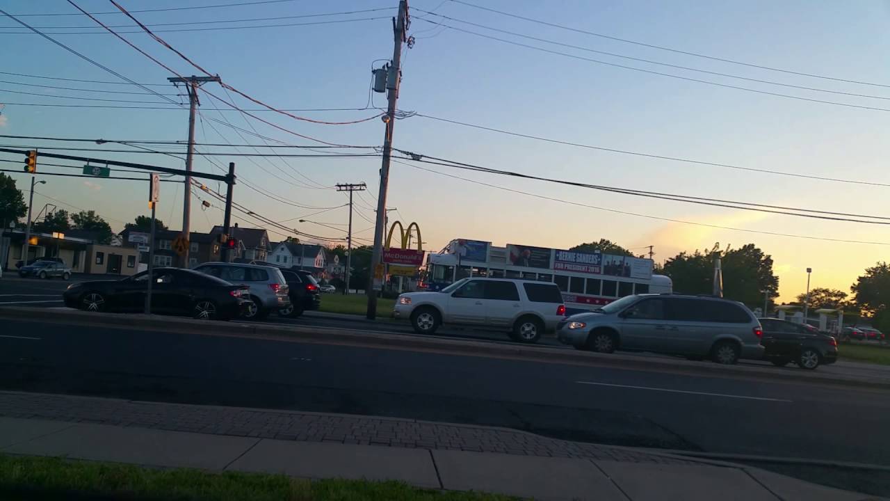 Loser Bernie Sanders Campaign Bus (Bus For Progress)- New Jersey - YouTube