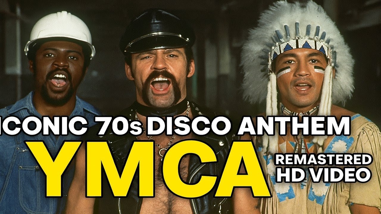 Village People - YMCA (Official 4K Remastered Music Video) | 70s Disco ...