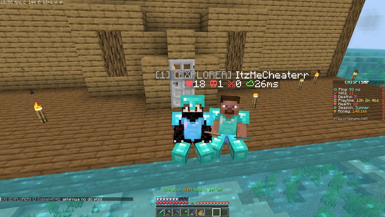 [🛑Live ] Minecraft Survival di server Crispy Network part 1 - YouTube