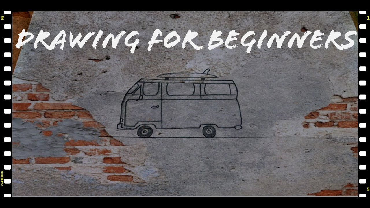 How to Draw a Van for beginners | step by step | Art drawing - YouTube