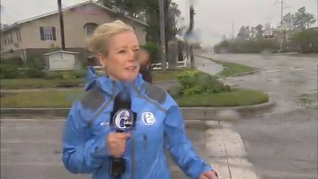 Hurricane Florence strikes North Carolina, Sarah Bloomquist reports ...
