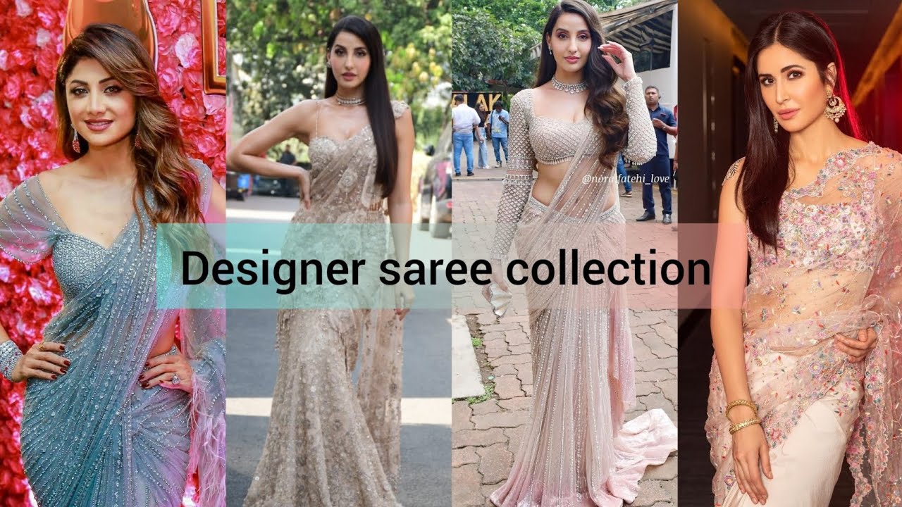 Beautiful & Designer Sarees Collection | How to Style Saree | Saree ...