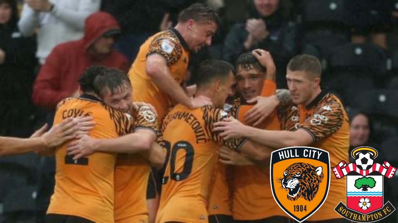 HULL CITY RUN RIOT INFRONT OF 22K FANS | Hull City vs Southampton match ...