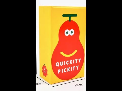Règle du jeu Quickity Pickity - YouTube