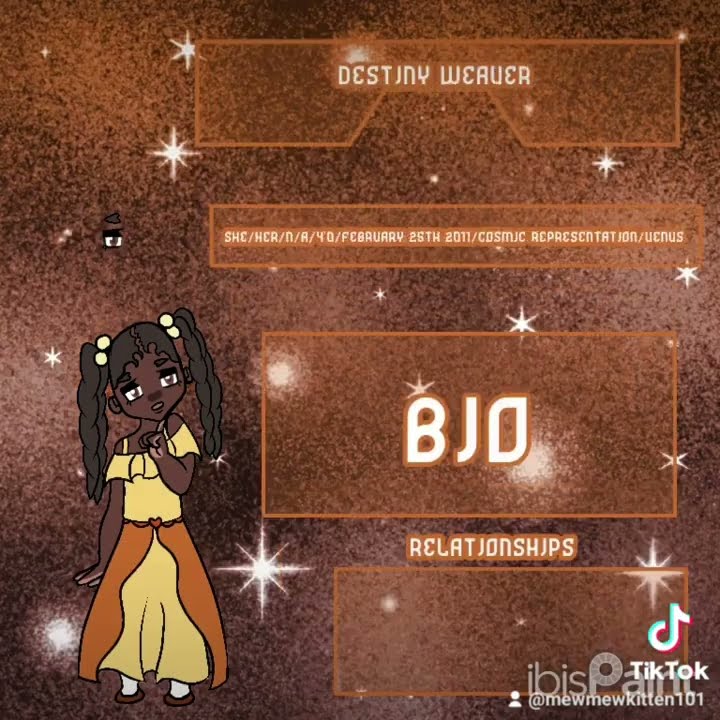 Destiny Weaver #oc #originalcharacter #venus - YouTube