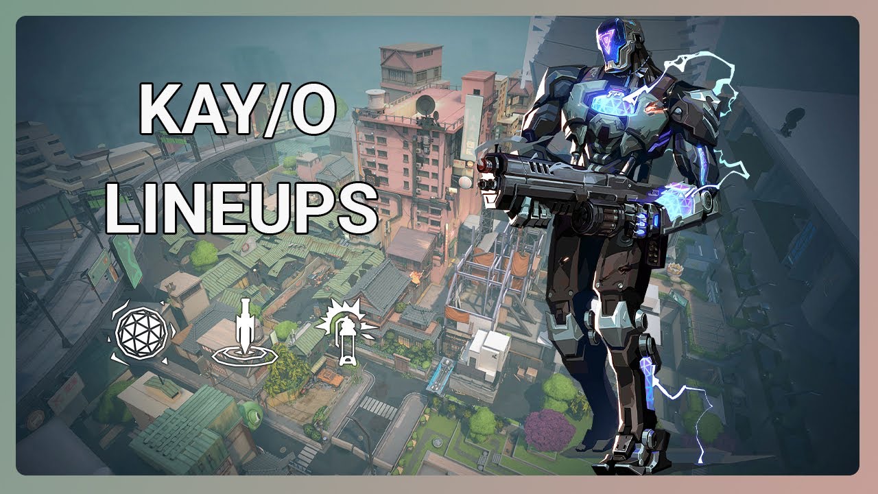 KAY/O lineups on map split molly, flashes and zeropoint - YouTube