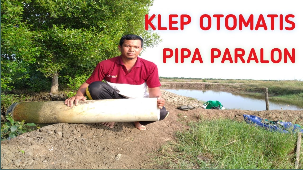 Cara Membuat Klep Otomatis Pipa Paralon Saluran Air || PVC Pipe ...