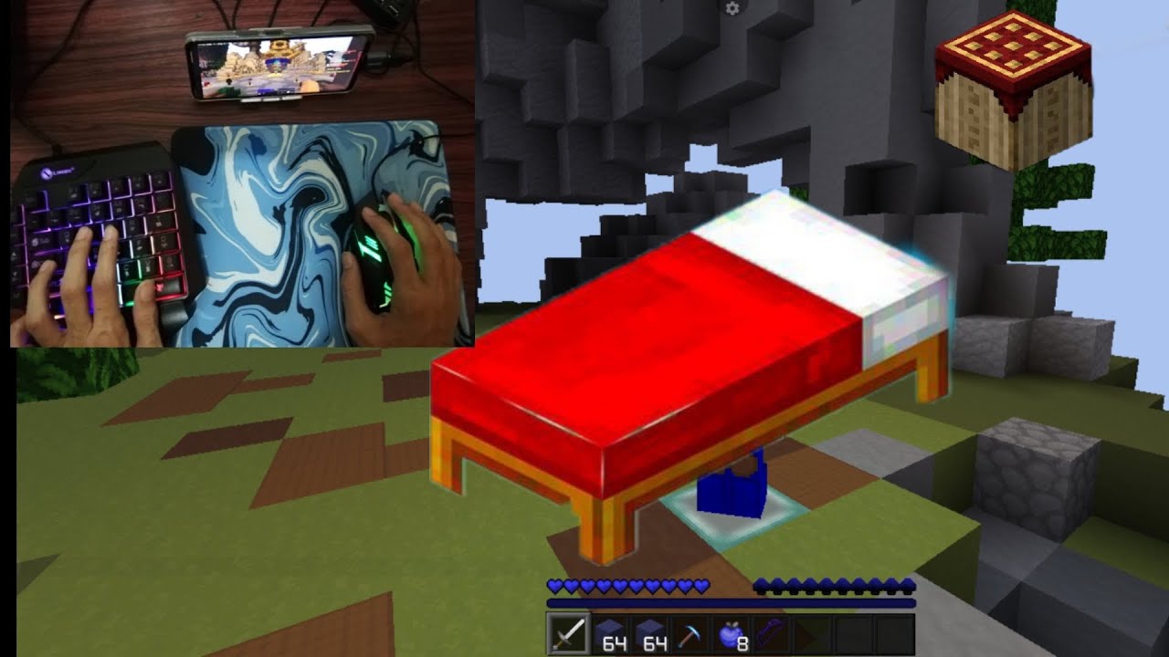 I played for the first time with mouse and keyboard |bed fight #1 ...