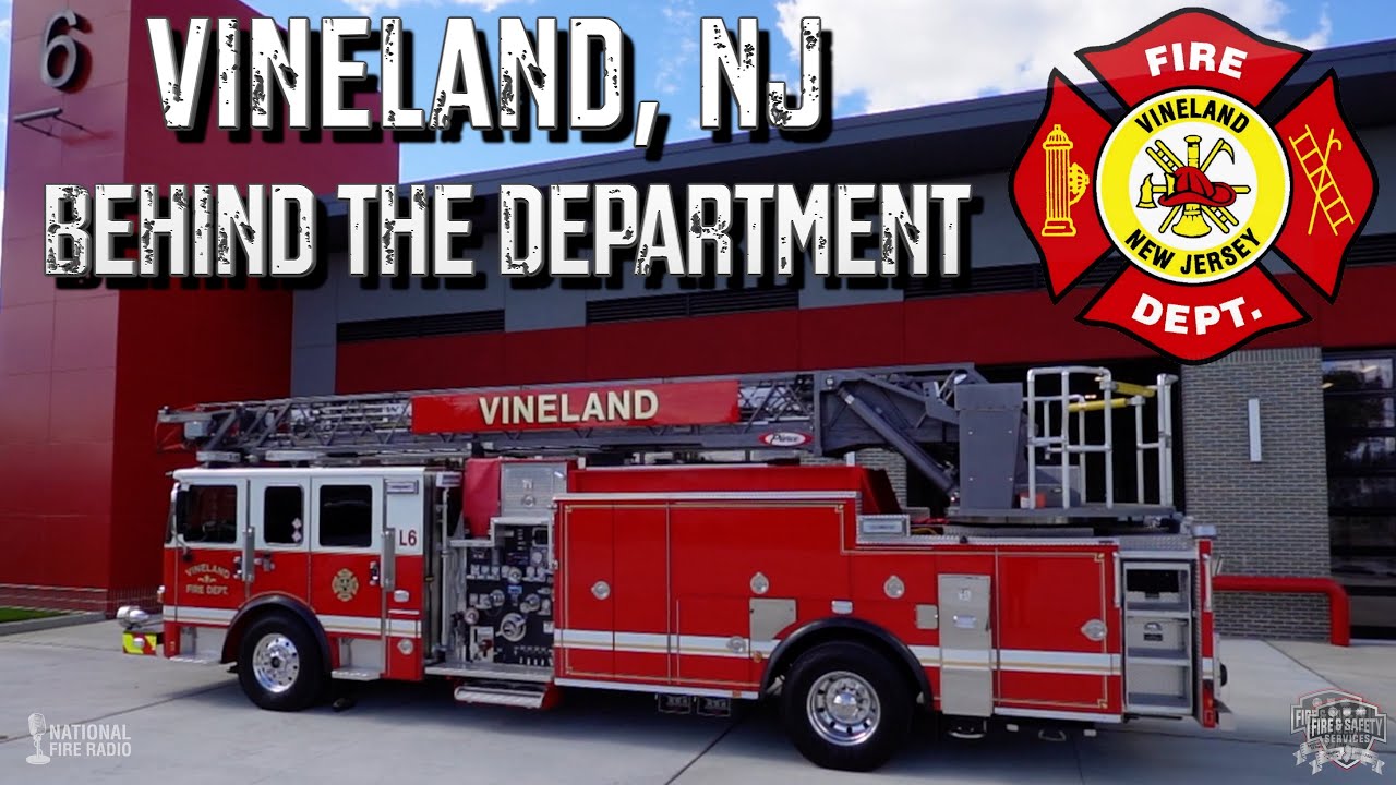 Behind the Department - Ladder 6, Vineland Fire Department, Vineland ...