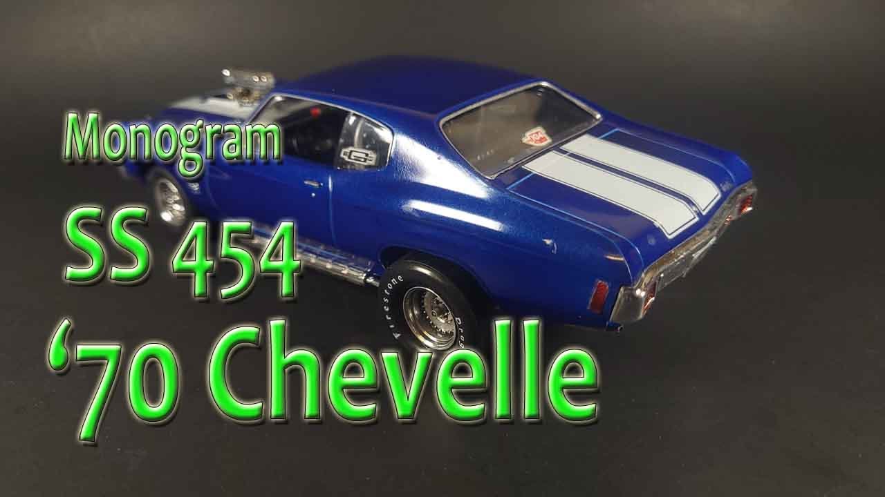 Monogram '70 Chevelle SS 454 full build slideshow - YouTube