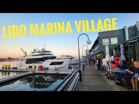 [4K] Lido Marina Village - Newport Beach, California (2022)