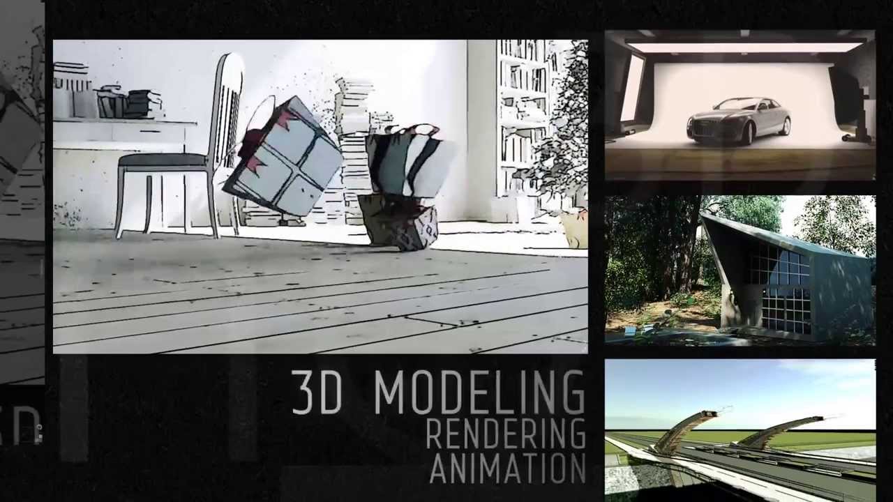 hb3D 2013 showreel - YouTube