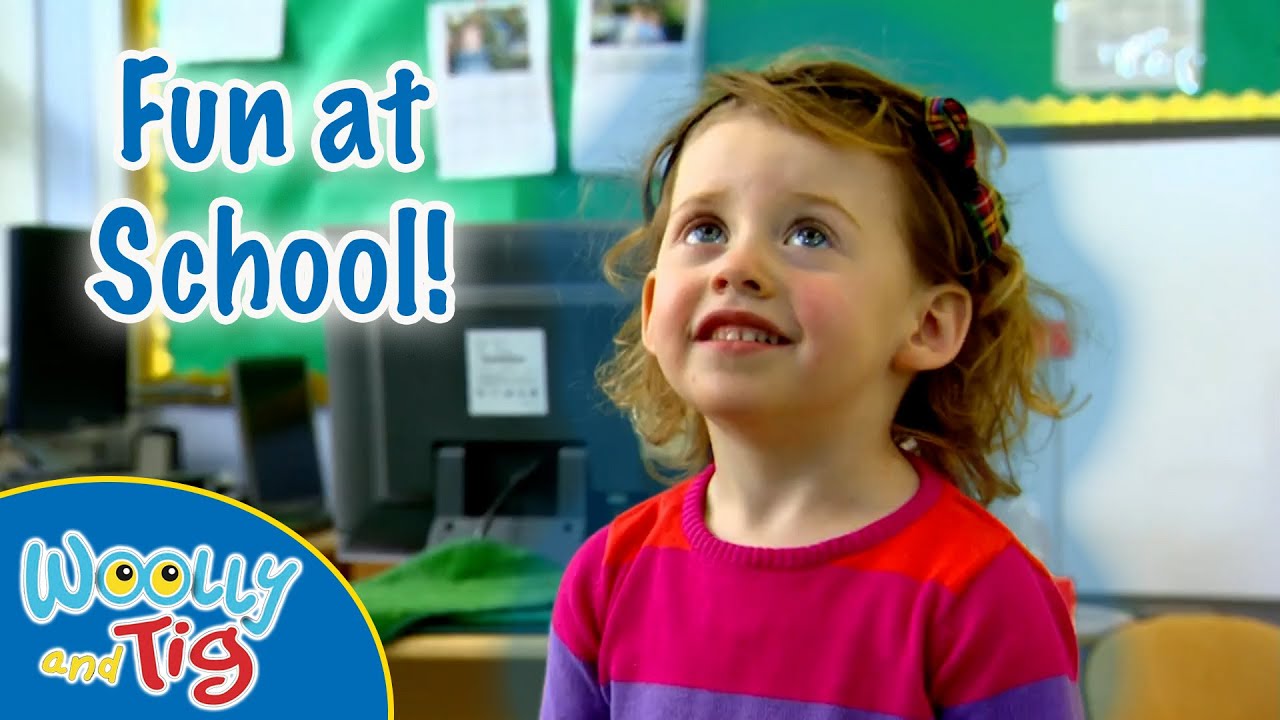@WoollyandTigOfficial - Tig at School! 👧🏫 | 20+ MINS | Full Episodes ...