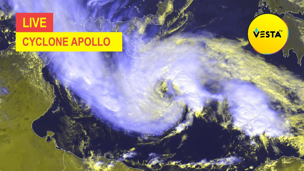 hurricane - Cyclone Apollo arriving on Sicily and Calabria - YouTube