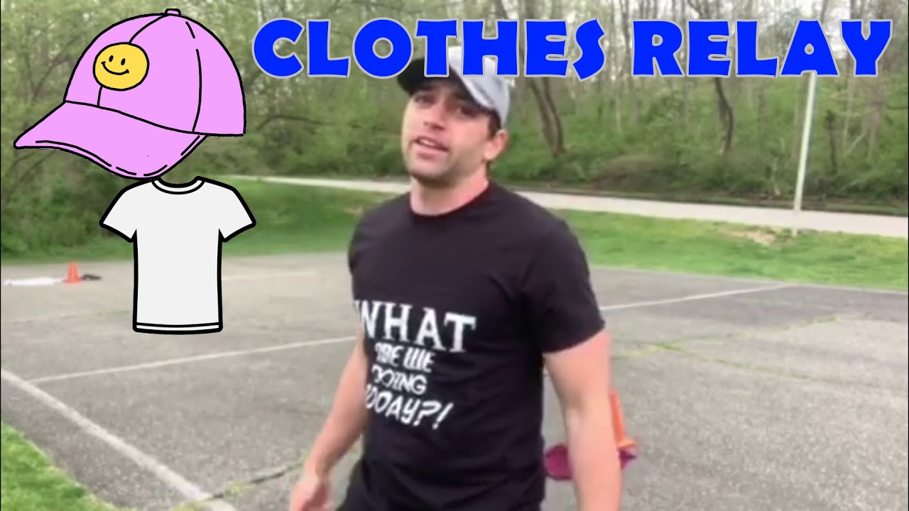 FIELD DAY - CLOTHES RELAY - YouTube